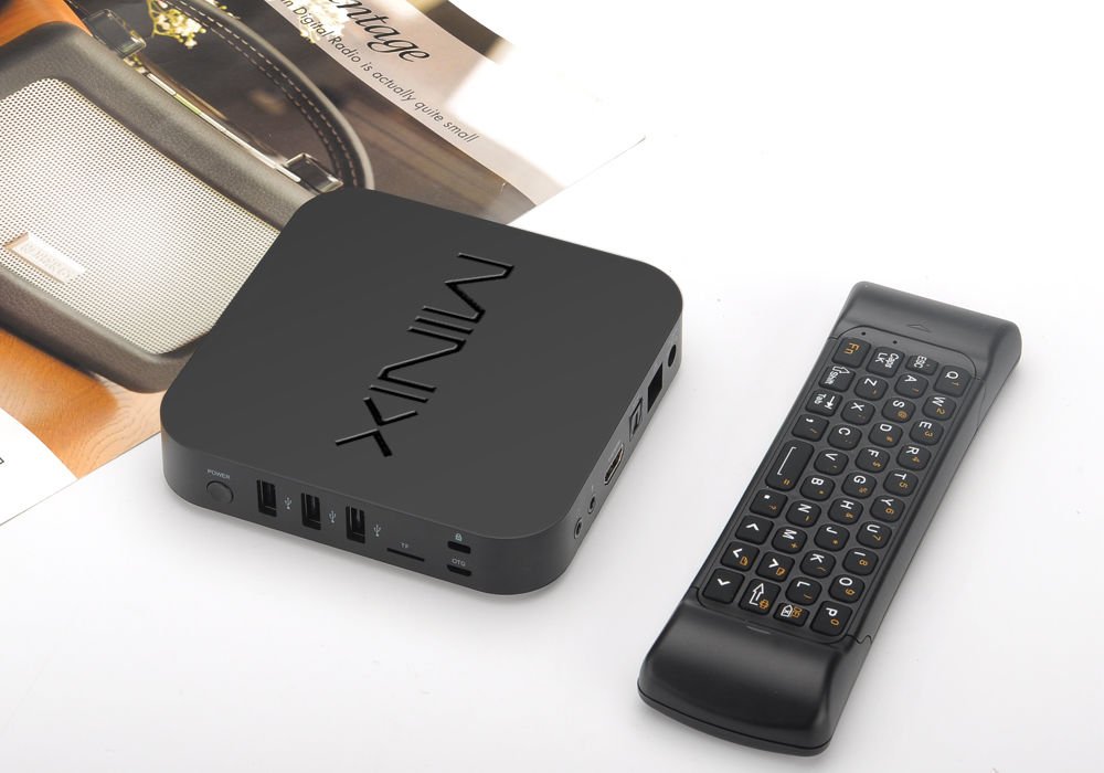 MINIX NEO U1 TV Box - 4K UHD, Kodi 16, Quad Core Amlogic S905 CPU, 2GB RAM