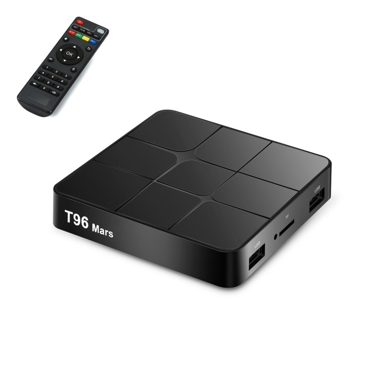 T96 Mars 4K HD Smart TV Box, 1GB+8GB