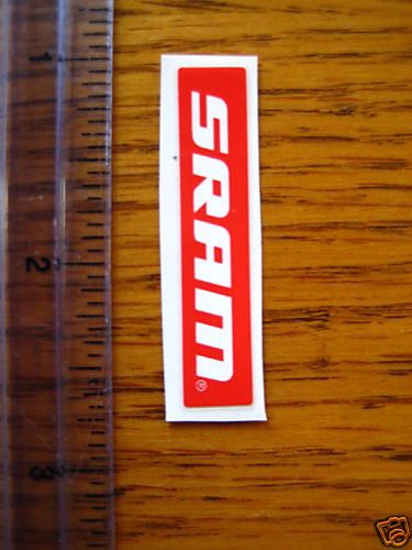 SRAM RED Mountain Bike Bikes ROAD Shox A STICKER DECAL
