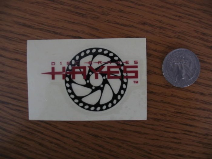 HAYES DISC BRAKE ~ ~ ~ ~ ~ Bike Bicycle Sticker Decal