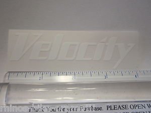 4" VELOCITY WHITE Rim Wheel Mountain Road Tri Frame Bike Bicycle ...