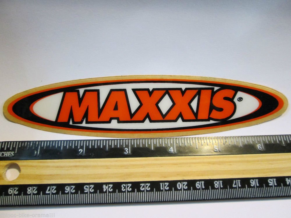 6.5" MAXXIS Mountain Bike Ride Bicycle Frame MTB Truck Rack DECAL ...