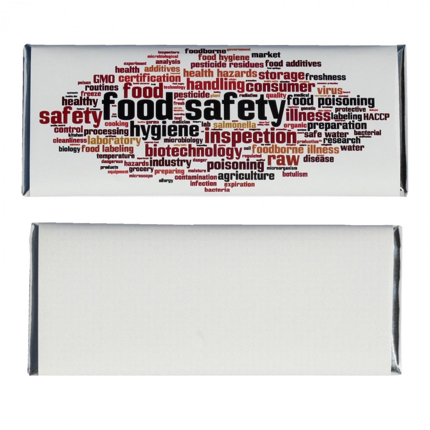 12 Practice Food Safety Hershey Bars Custom Wrapped w/your message on ...
