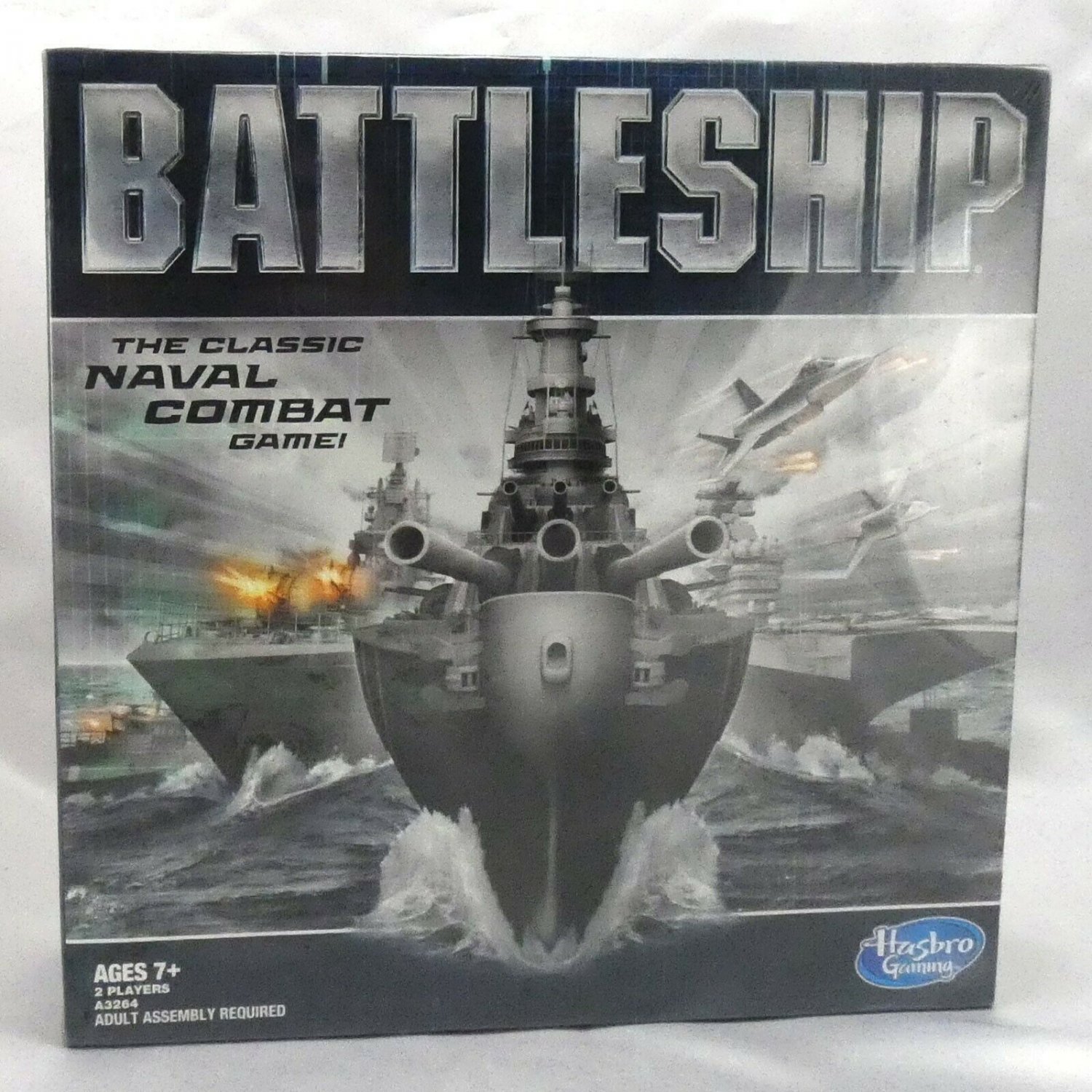 Hasbro BATTLESHIP Classic Naval Combat Strategy Board Game ~ FACTORY ...