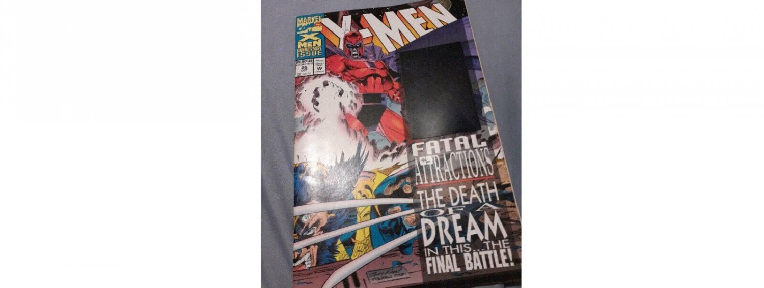 Marvel Comics X-Men issue number 25 fatal attractions yes this is the issue