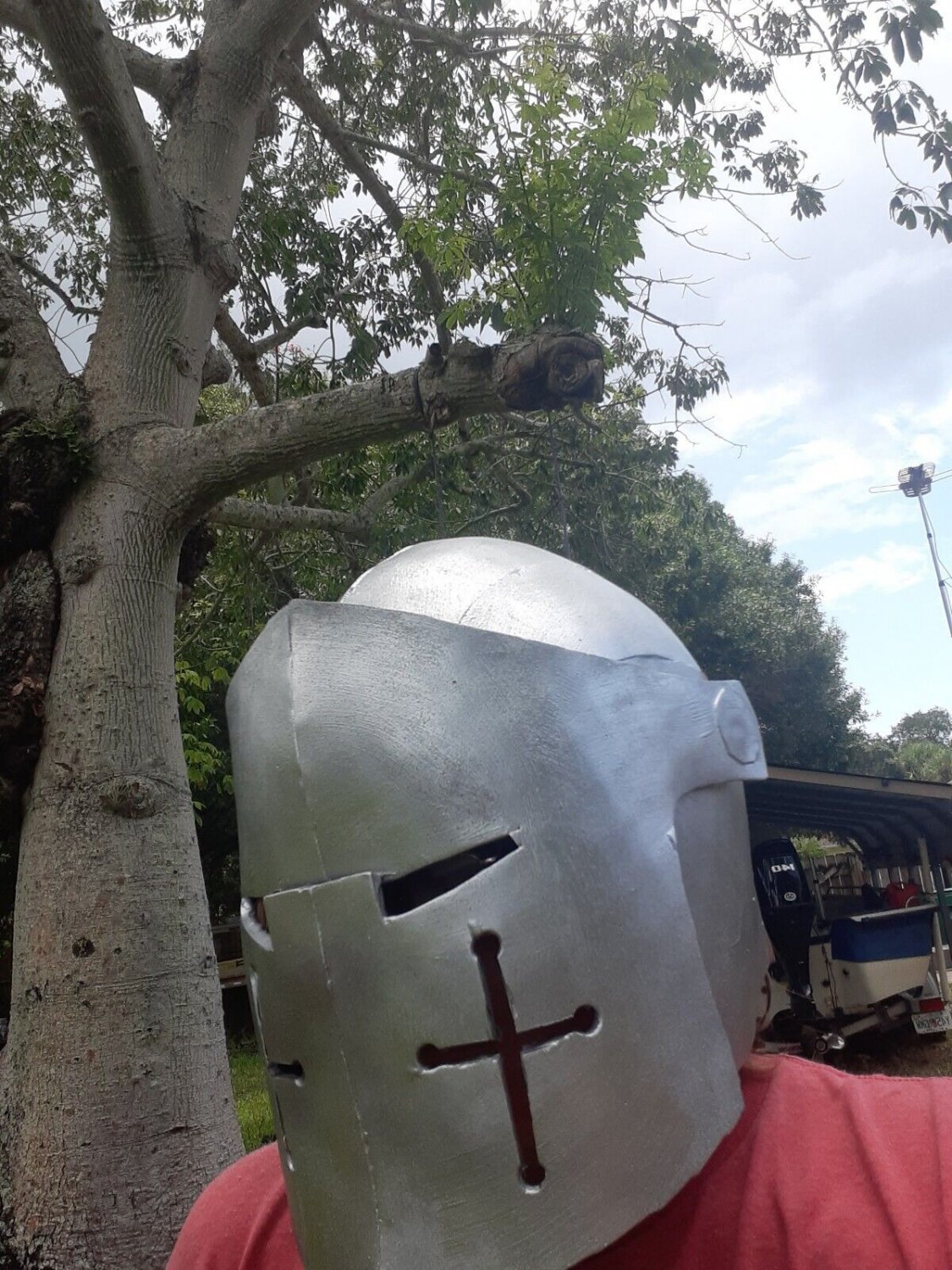 Handmade Eva Foam knight helmet