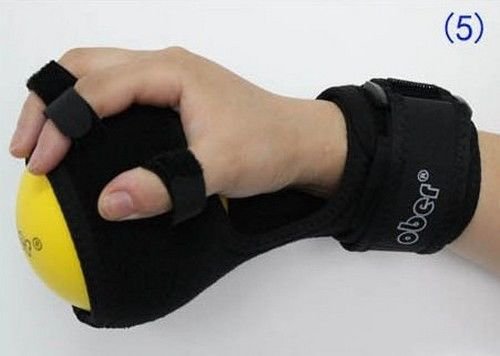 Deluxe Anti-Spasticity Hand Ball Splint- Functional Impairment Finger ...