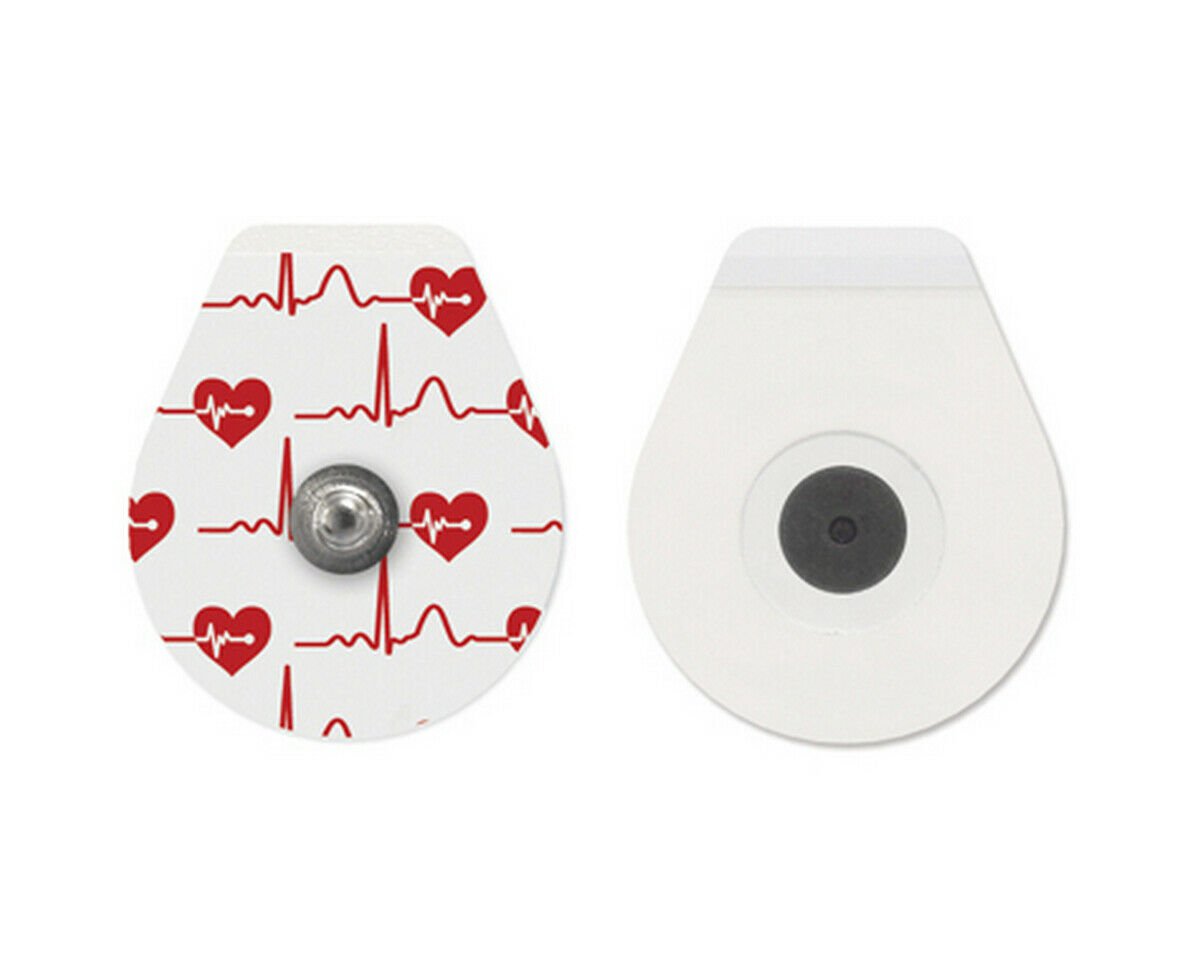 BioProtech T815 ECG EKG Monitoring Cloth Electrode - 1000 Electrodes ...