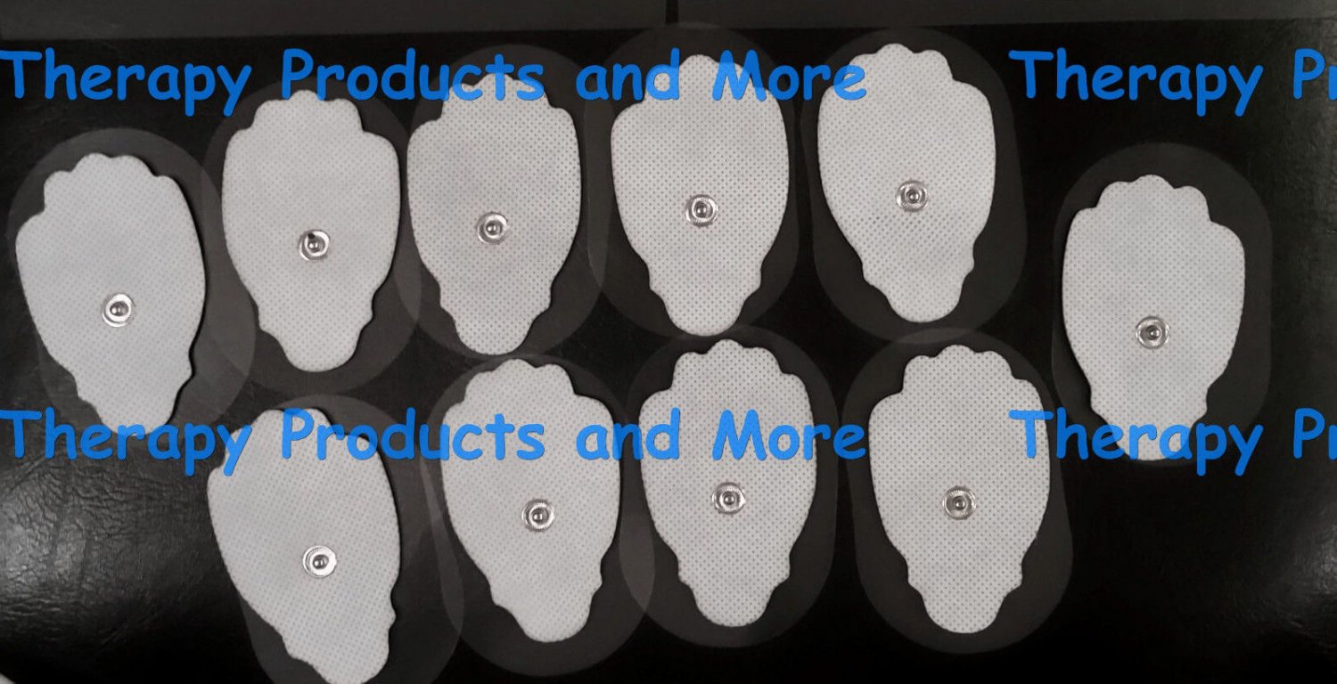 10 Palm Shaped Replacement Massage Electrodes for IQ IREST PINOOK and ...