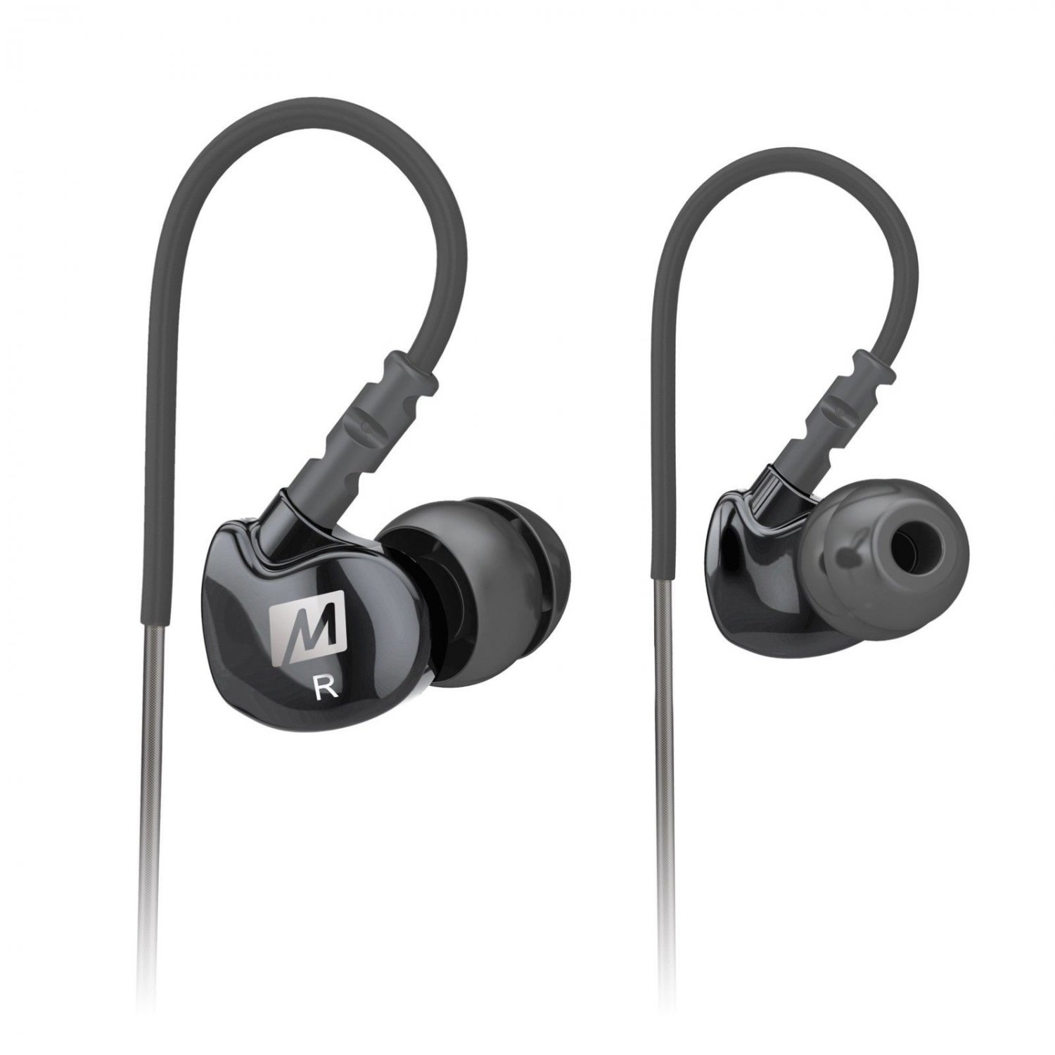 Headphones Sport-Fi M6 Audio Noise Isolating In-Ear with Memory Wire ...