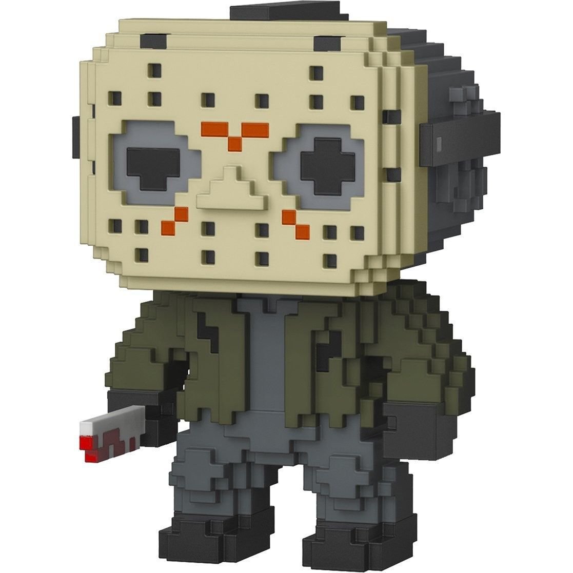Funko 8-Bit Pop! Horror: Friday the 13th - Jason Voorhees Vinyl Figure ...