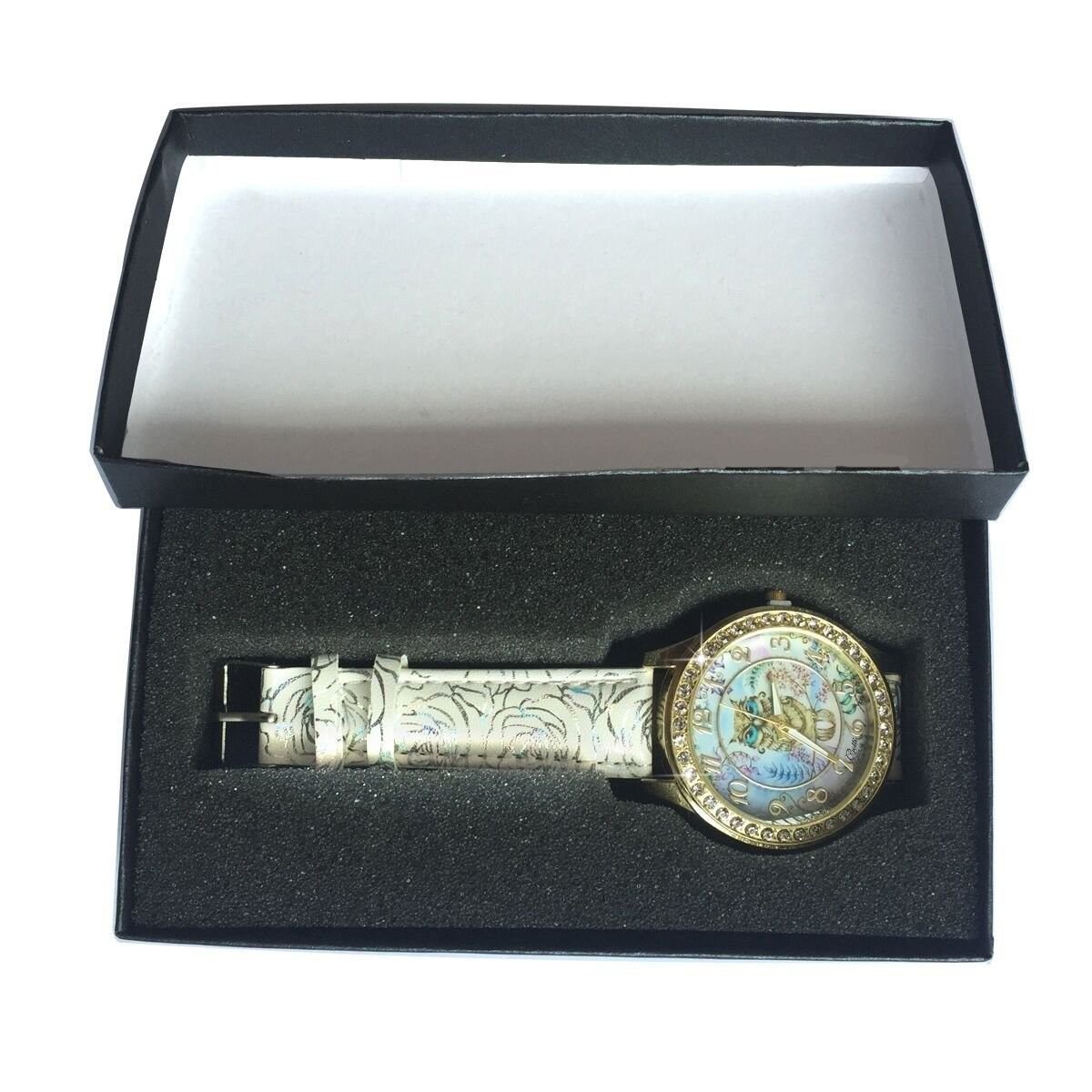 ybotti Fashion Women's Round quartz Watch PU Leather Band owl cute ...