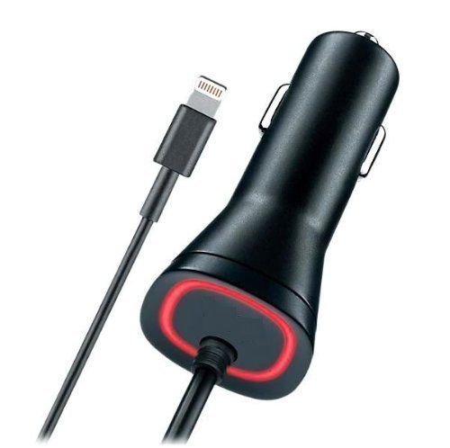 Apple Certified Lightning Car Charger for iPhone 8 7 6 6s Plus 5 5s 5C ...