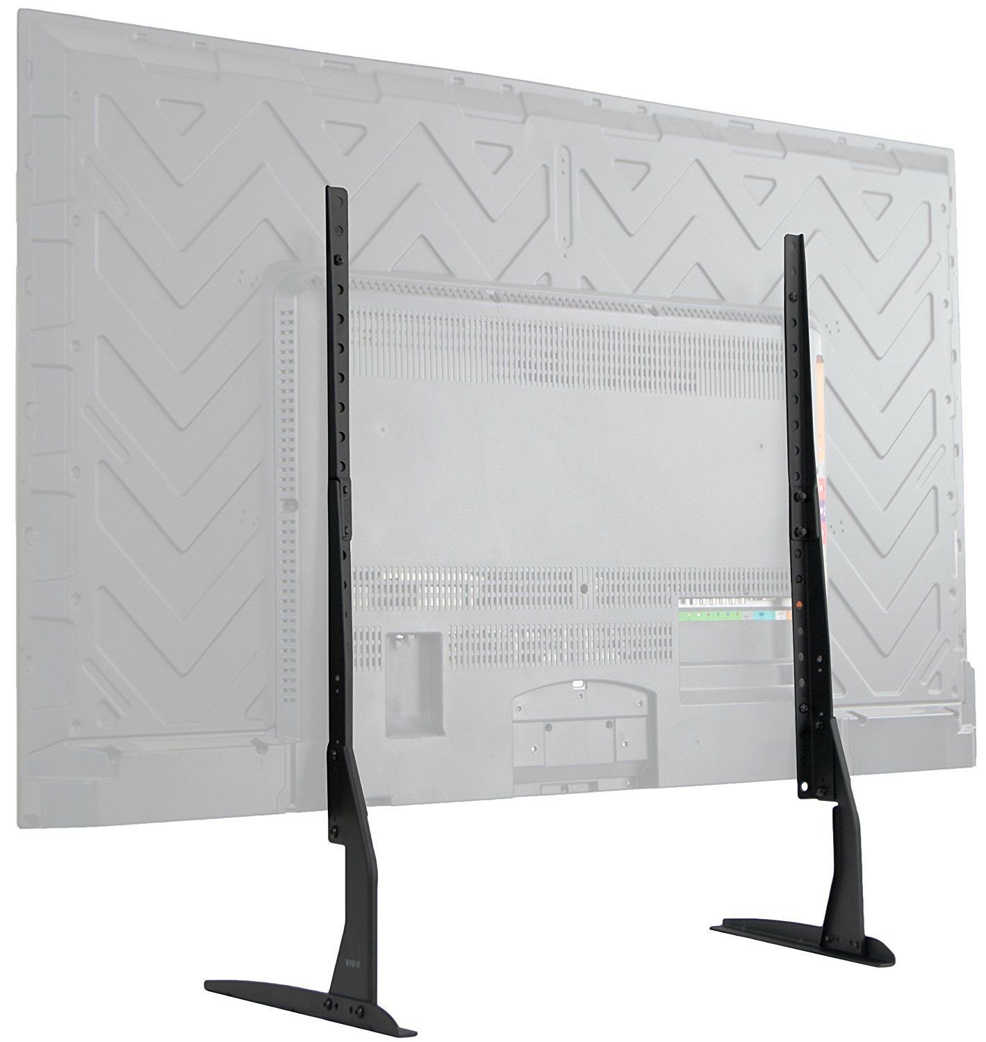 Universal LCD Flat Screen TV Table Top Stand Base Padded Bottom Feet 22 ...