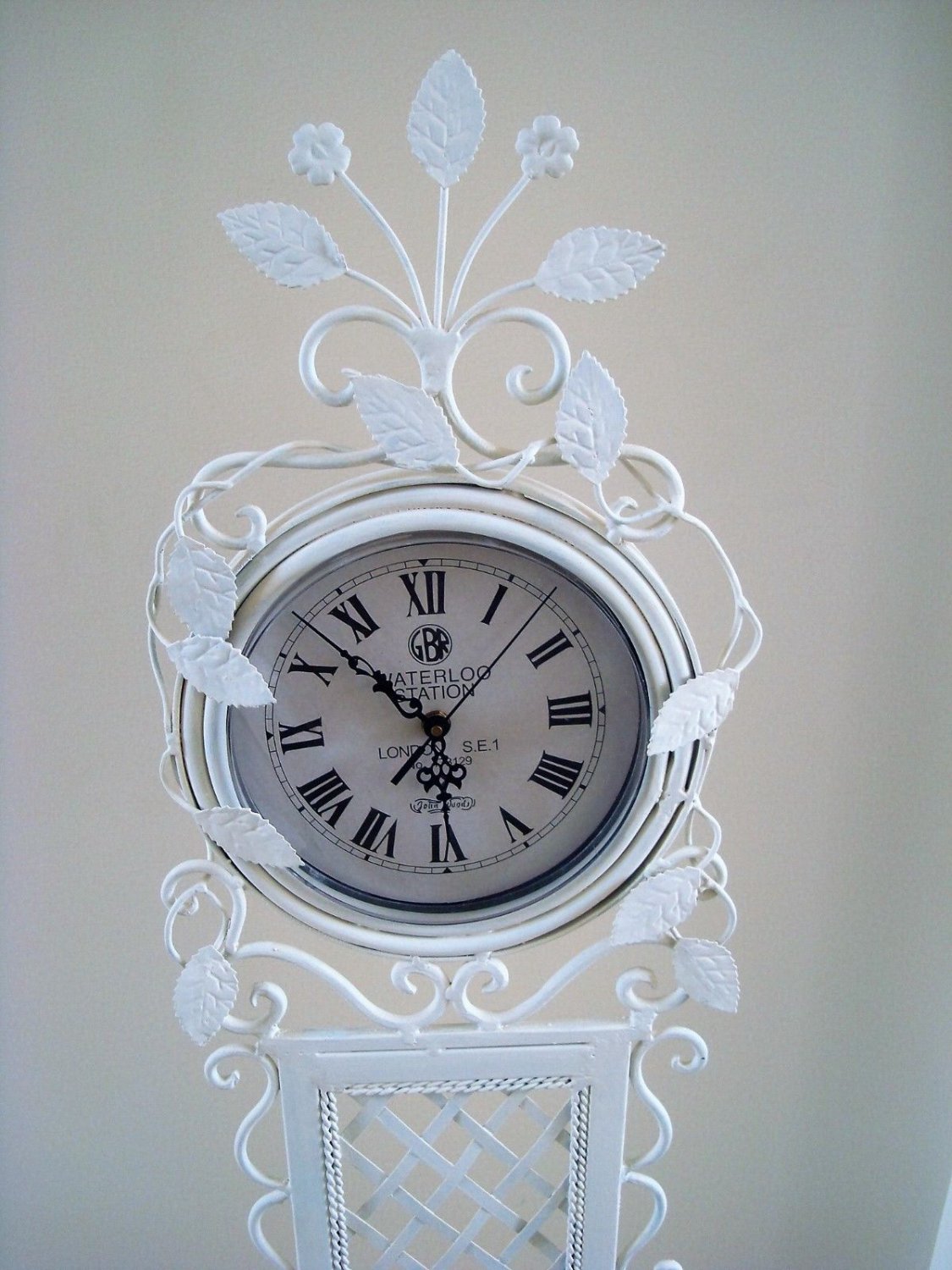 BEAUTIFUL FRENCH STYLE ORNATE LARGE FREE STANDING CLOCK ***SO PRETTY ...