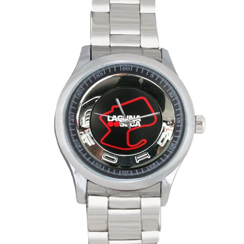 mustang boss laguna seca Stainless Steel Watches (printed image)