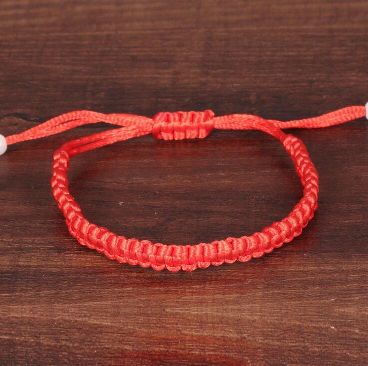 Thin Red Thread String Rope Charm Bracelets For Women Fashion Hot ...
