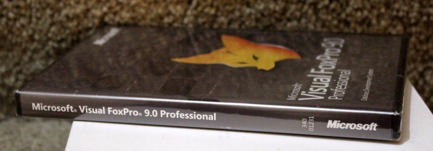 Microsoft Visual FoxPro 9 digital download with unique serial key ...
