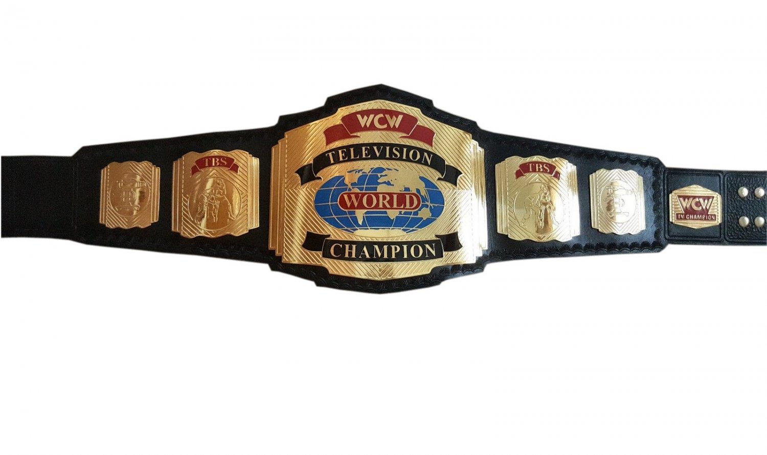 WCW WORLD TELEVISION WRESTLING CHAMPIONSHIP BELT ADULT SIZE