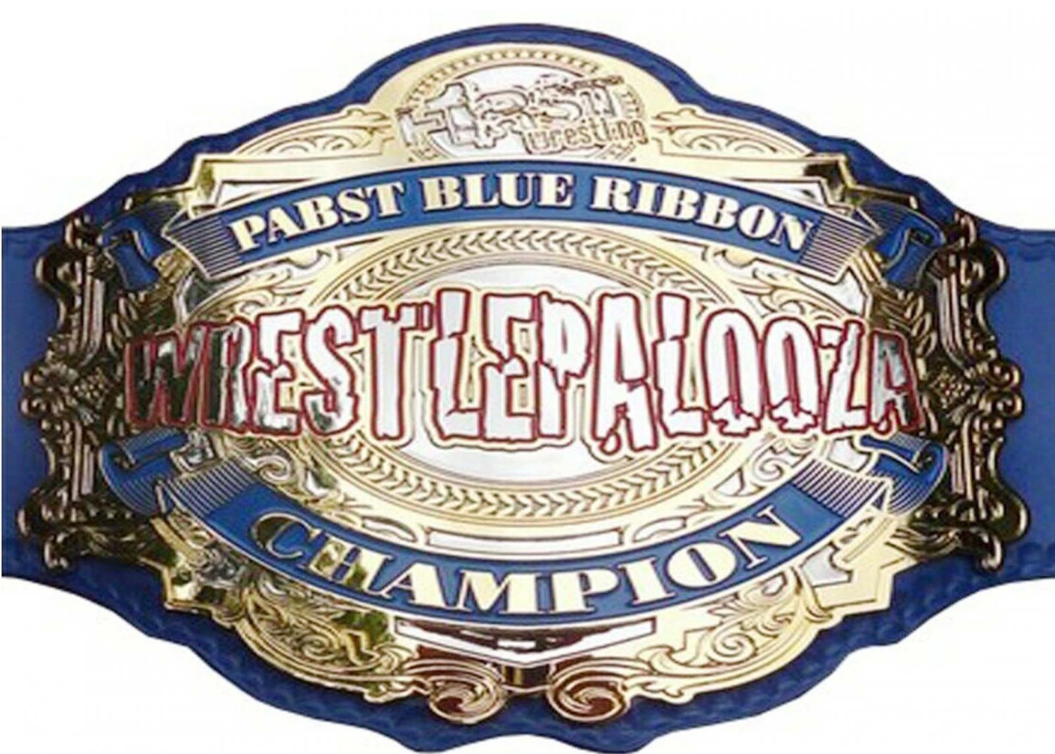WRESTLEPALOOZA PABST BLUE RIBBON WRESTLING CHAMPION BELT ADULT SIZE ...