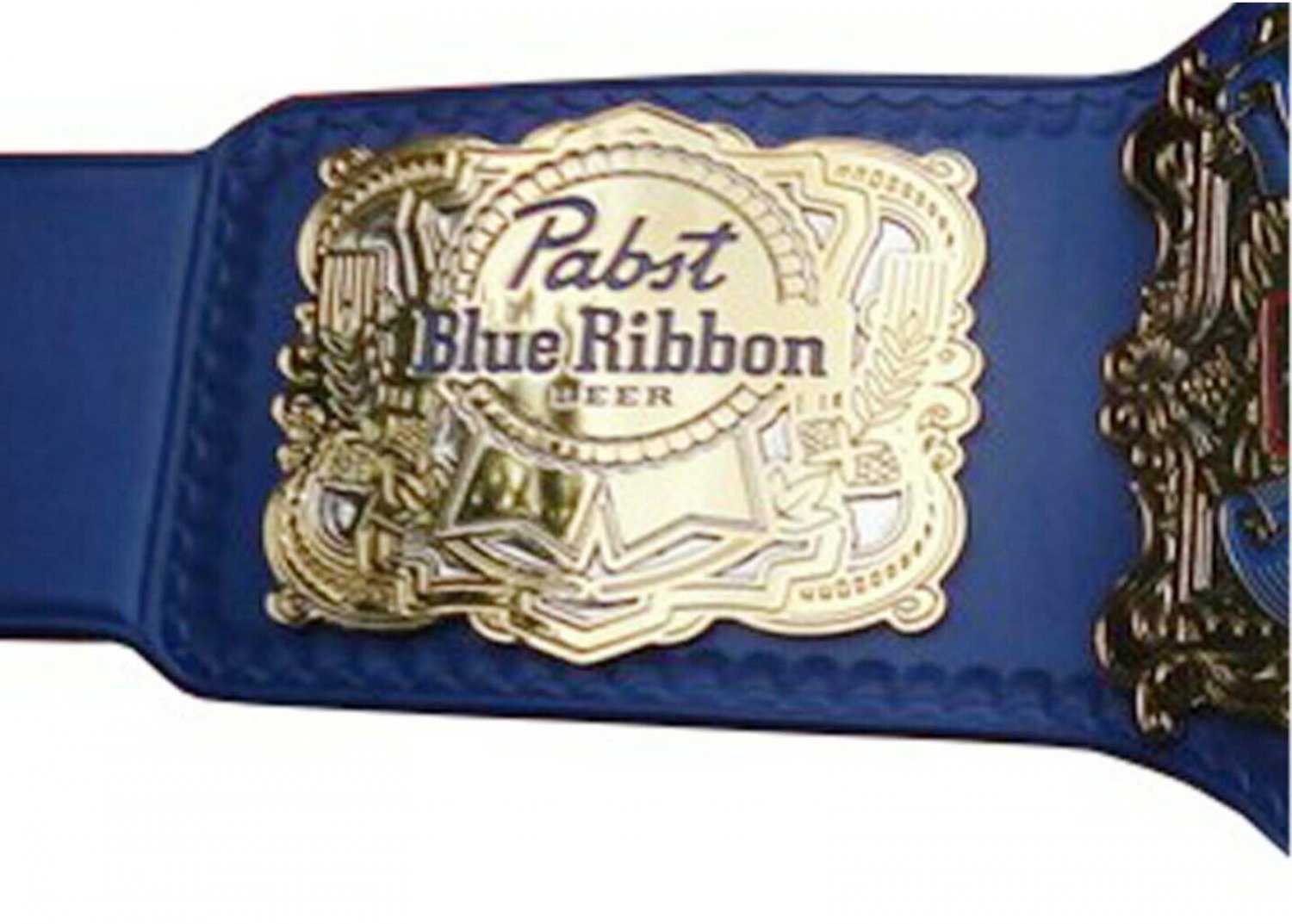 WRESTLEPALOOZA PABST BLUE RIBBON WRESTLING CHAMPION BELT ADULT SIZE ...