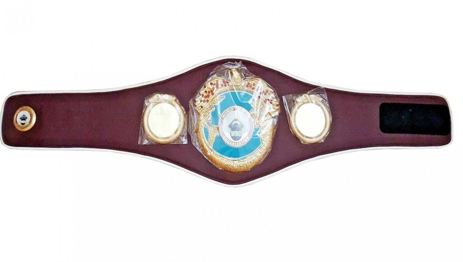 MMA BOXING CHAMPIONSHIP BROWN SYNTHETIC LEATHER STRAP BELT ADULT SIZE