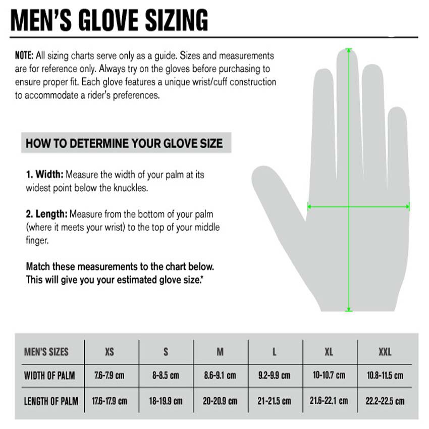 Men's Motorbike Motorcycle Motto GP Red And White Leather Racing Glove ...