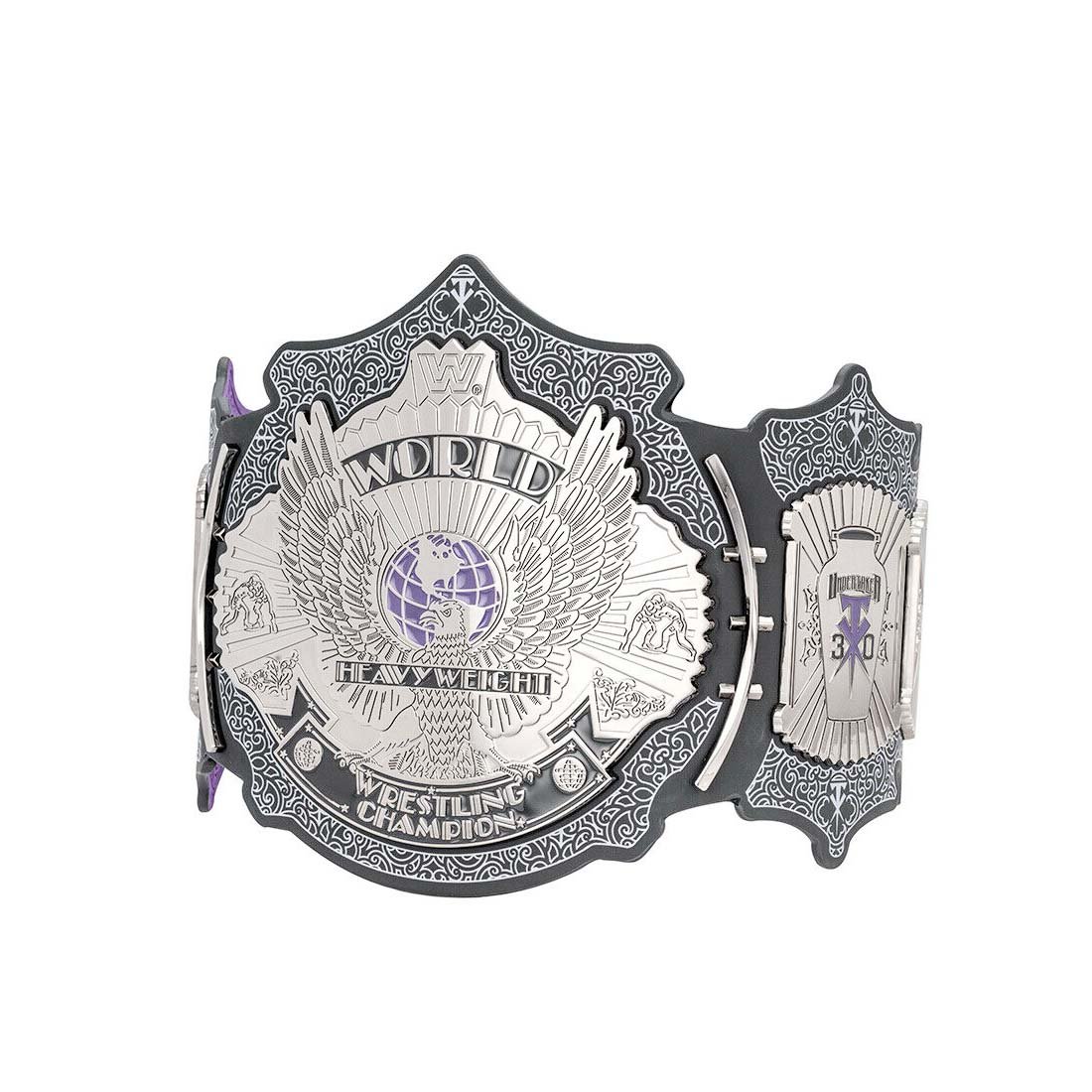 THE UNDERTAKER 30 YEARS SIGNATURE SERIES WRESTLING CHAMPIONSHIP BELT ...