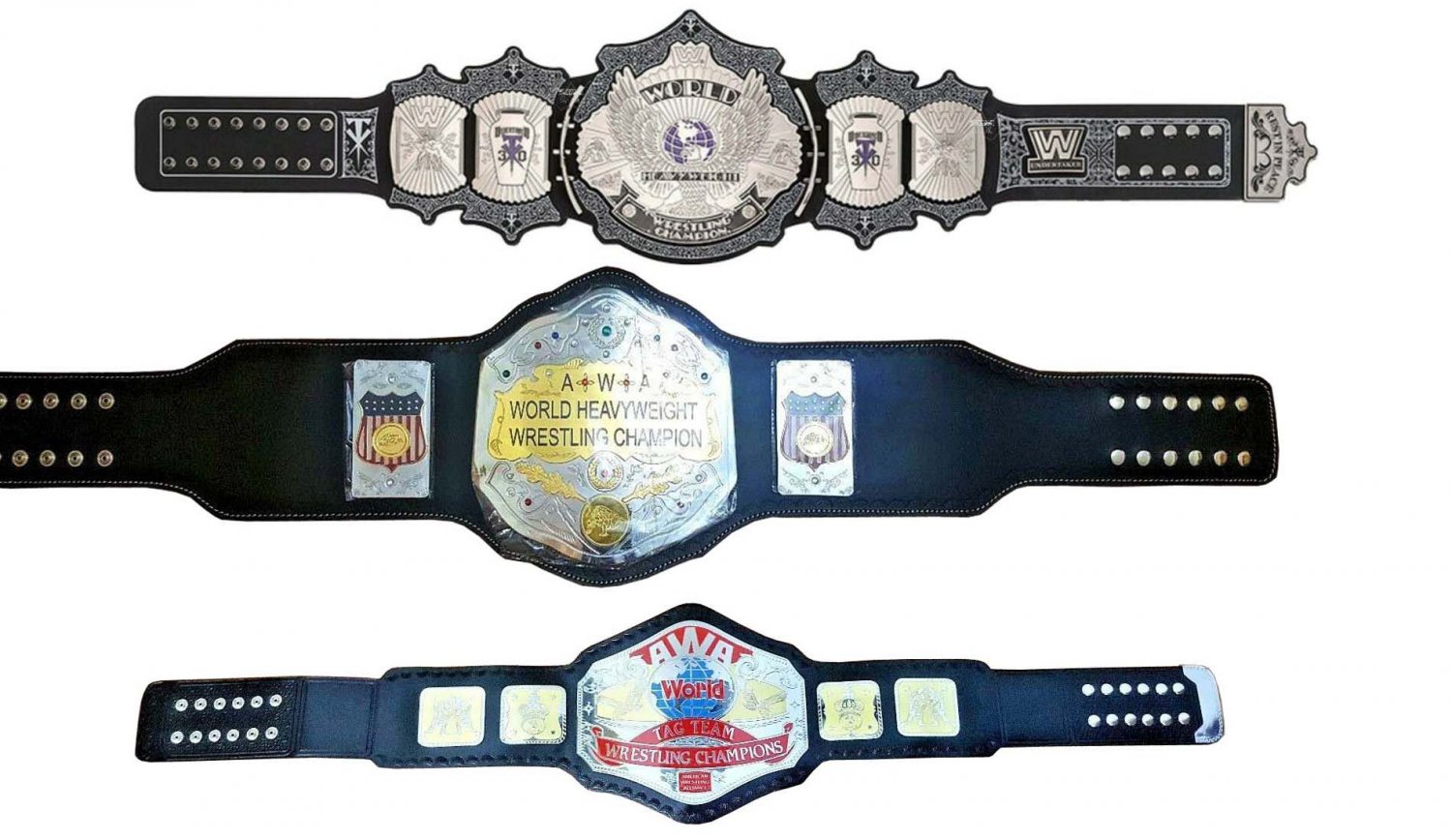 UNDERTAKER SIGNATURE SERIES AND AWA WORLD HEAVYWEIGHT AND TAG TEAM ...