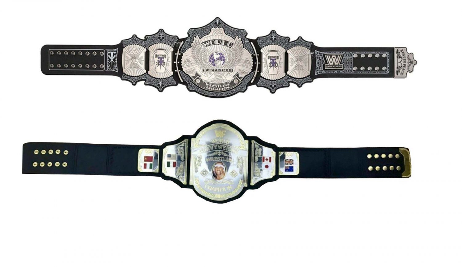 UNDERTAKER 30 YEARS SIGNATURE SERIES AND HULK HOGAN 86 WRESTLING ...