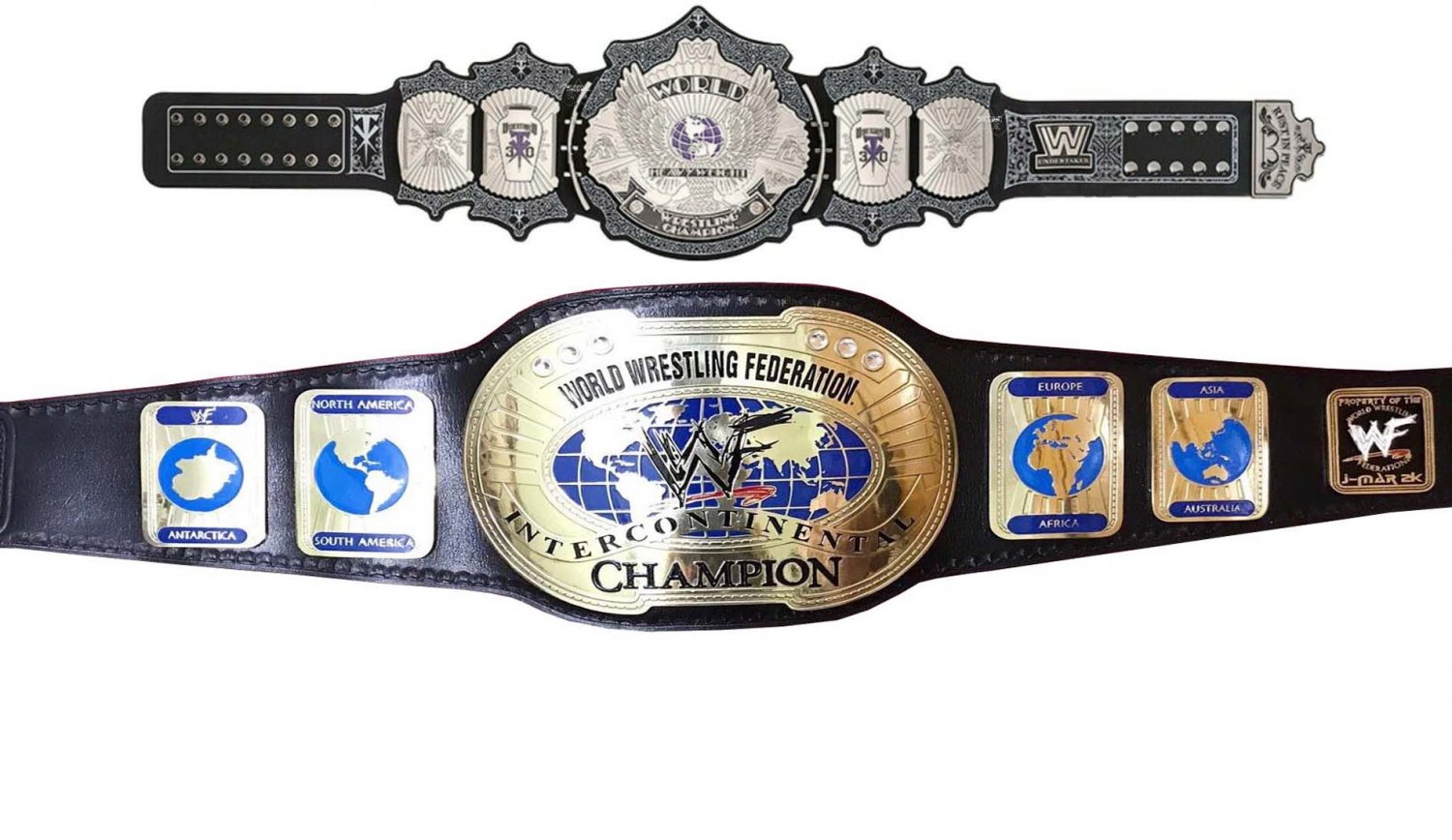 UNDERTAKER 30 YEARS SIGNATURE SERIES AND INTERCONTINENTAL IC OVAL ...