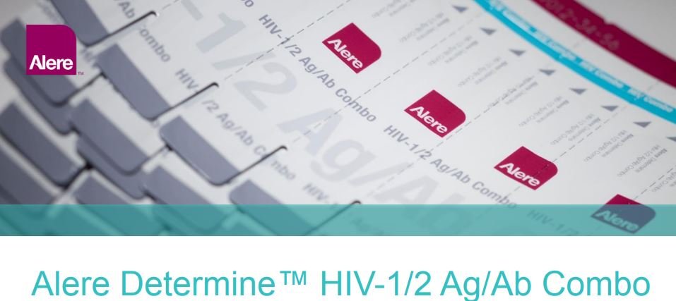 Alere Determine Ag Ab Combo HIV Test 1/2 ( 100 Test/Kit ) FDA approved