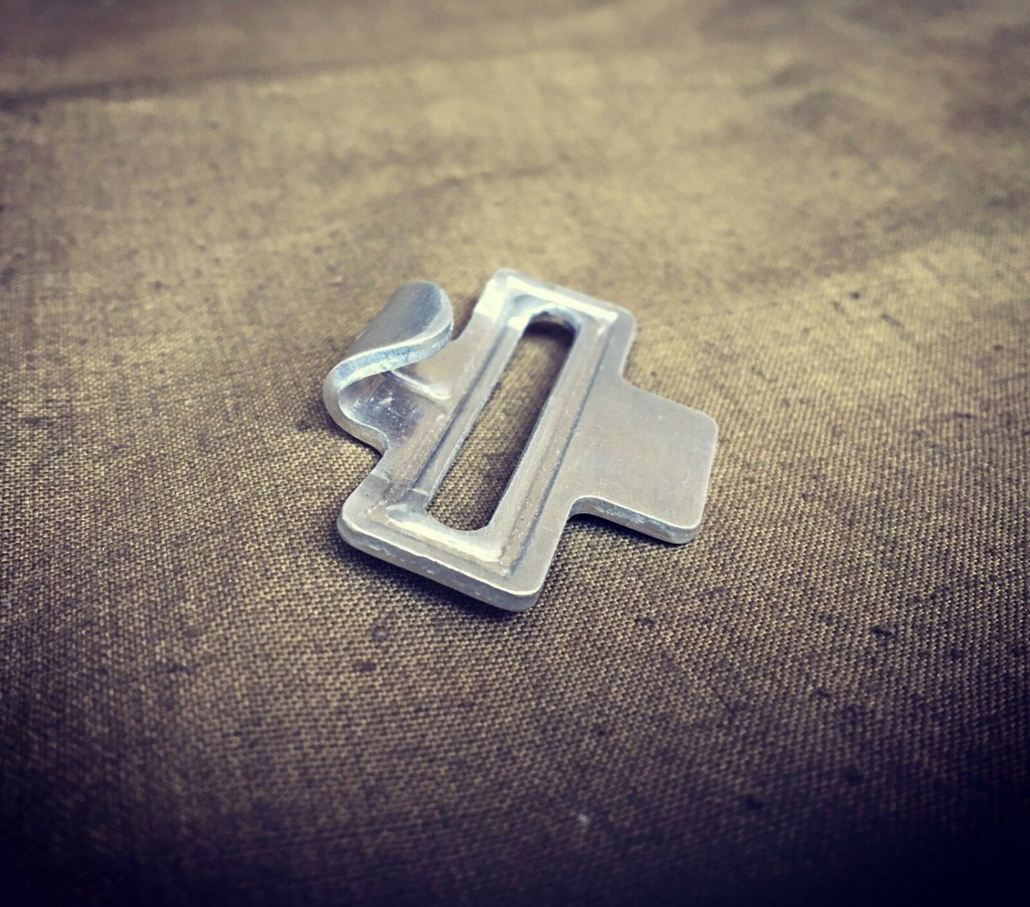 WW2 German German belt hook aluminum.
