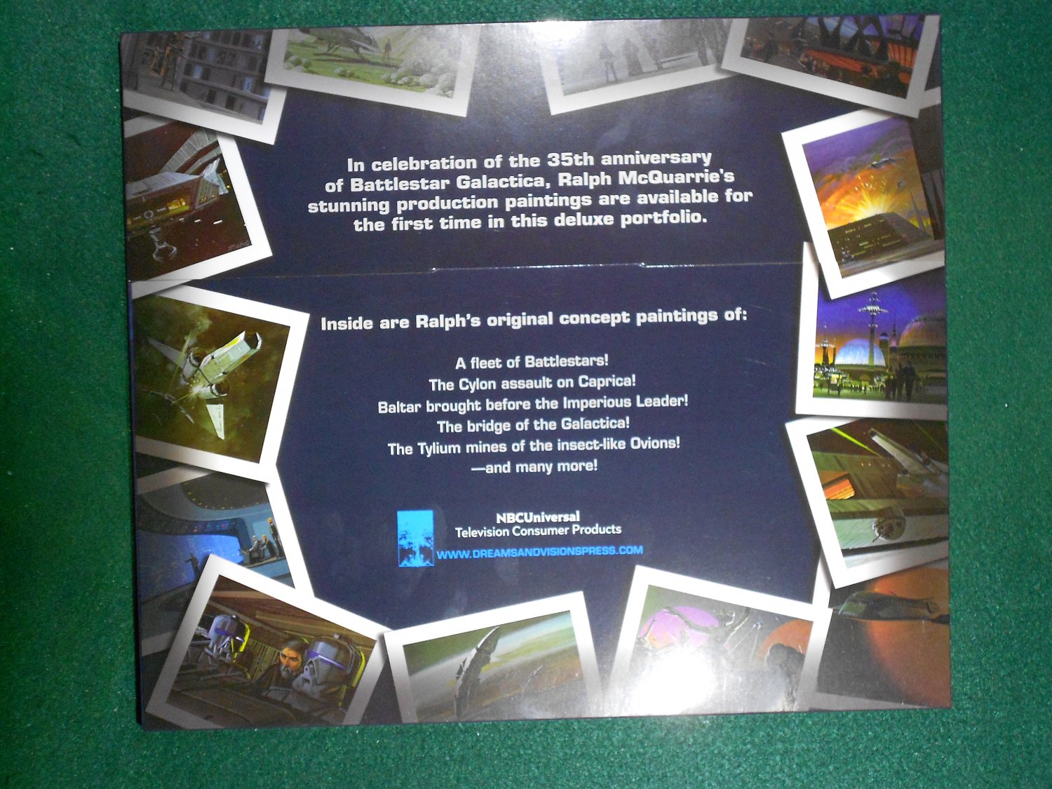 Battlestar Galactica Ralph McQuarrie Portfolio Art Print #22 Battle ...