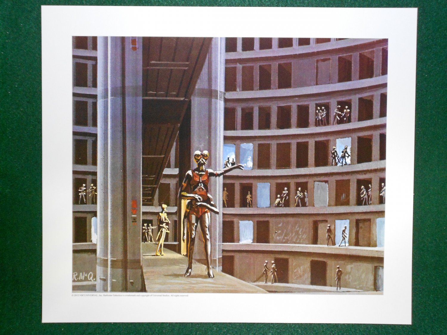 Battlestar Galactica Ralph McQuarrie Portfolio Art Print #16 The Ovions