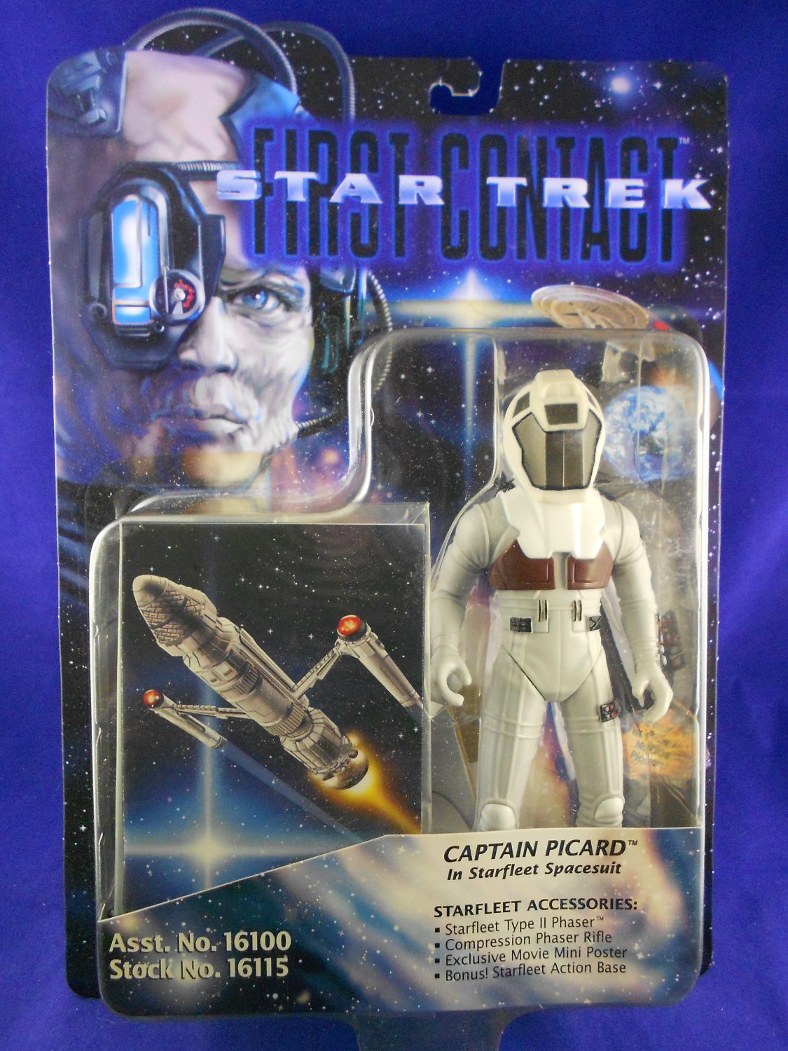 Star Trek – STNG - First Contact 1996 – Captain Picard in Spacesuit - MINMP