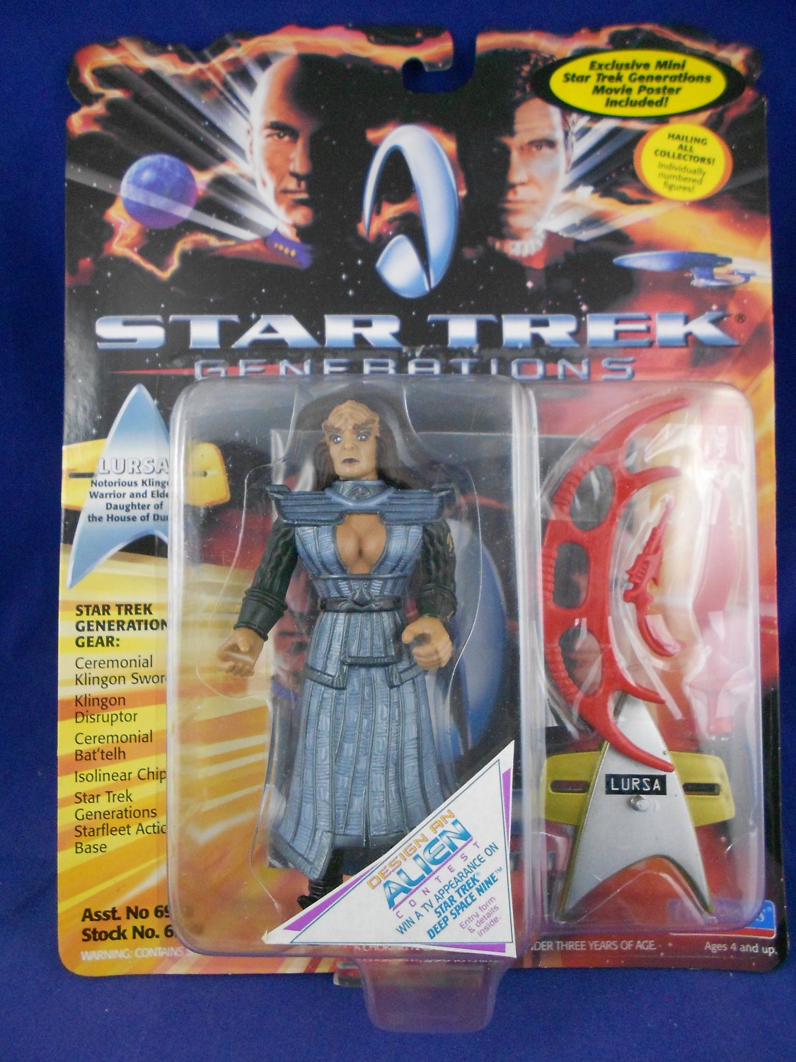 Star Trek Generations 1994 – Lursa The Klingon “Daughter of Duras” - MINMP