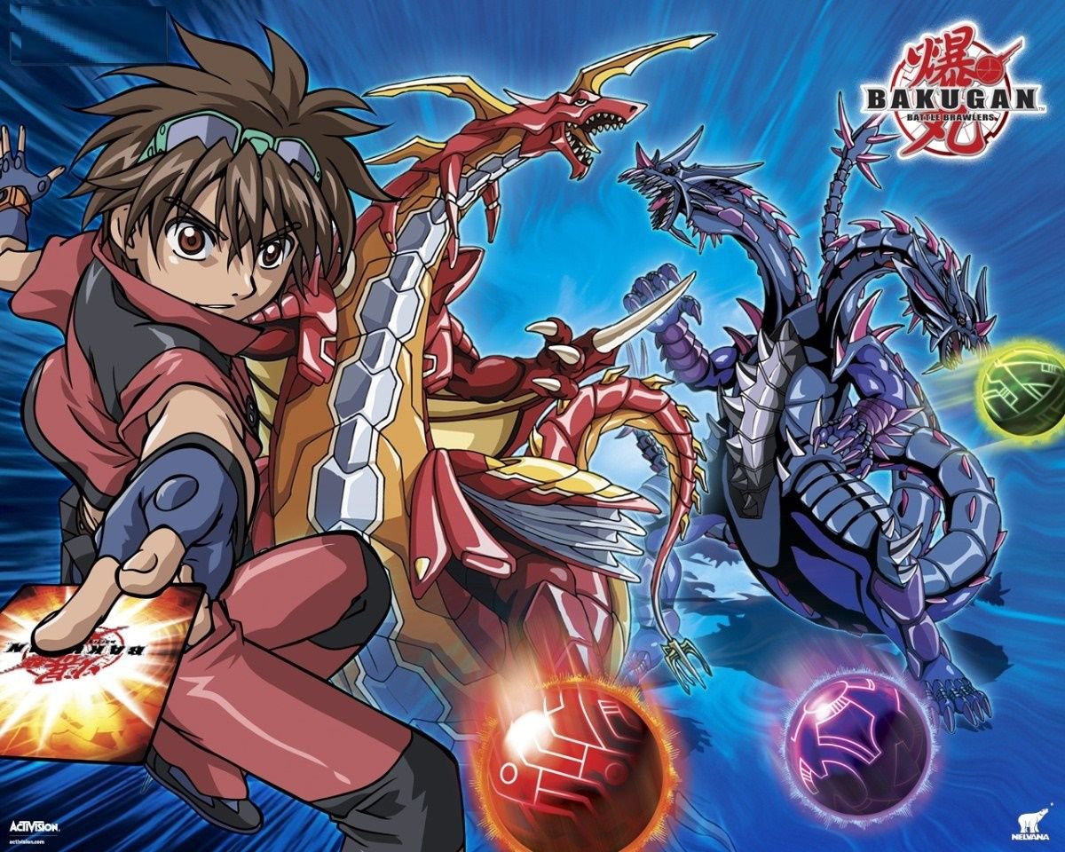 Bakugan Battle Party Edible image Cake topper decoration