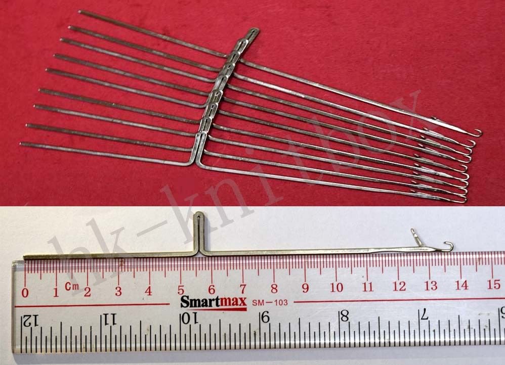 15 Singer Knitting Machine Needles SK210 to SK360 (Free Position Indicator)