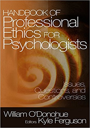Ebook 978-0761911890 Handbook of Professional Ethics for Psychologists ...