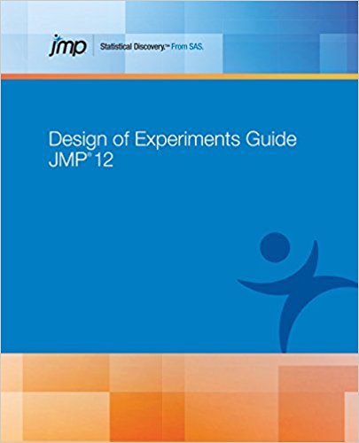 Ebook 978-1629594422 JMP 12 Design of Experiments Guide