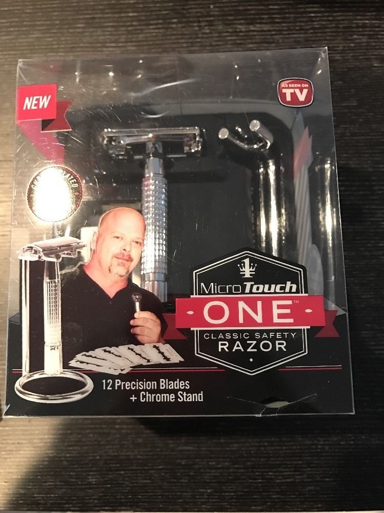 Micro Touch Safety Razor Chrome - As Seen on TV