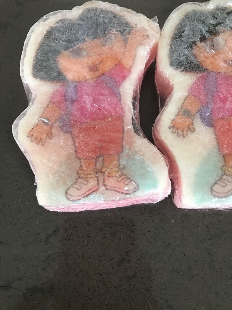 New DORA THE EXPLORER Toddler SOAP Bars Set Of 3