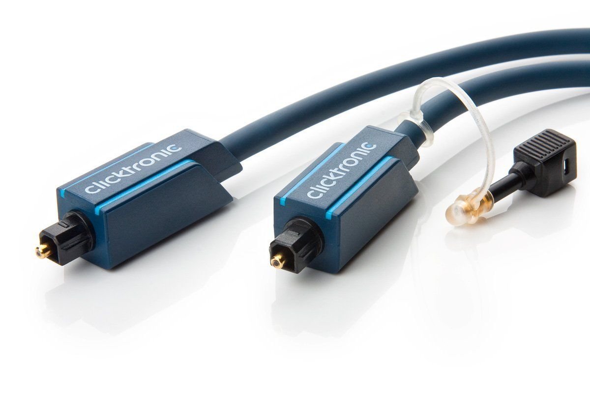 Clicktronic 70366 Opto-cable set for audio data 1M / 3.3Ft