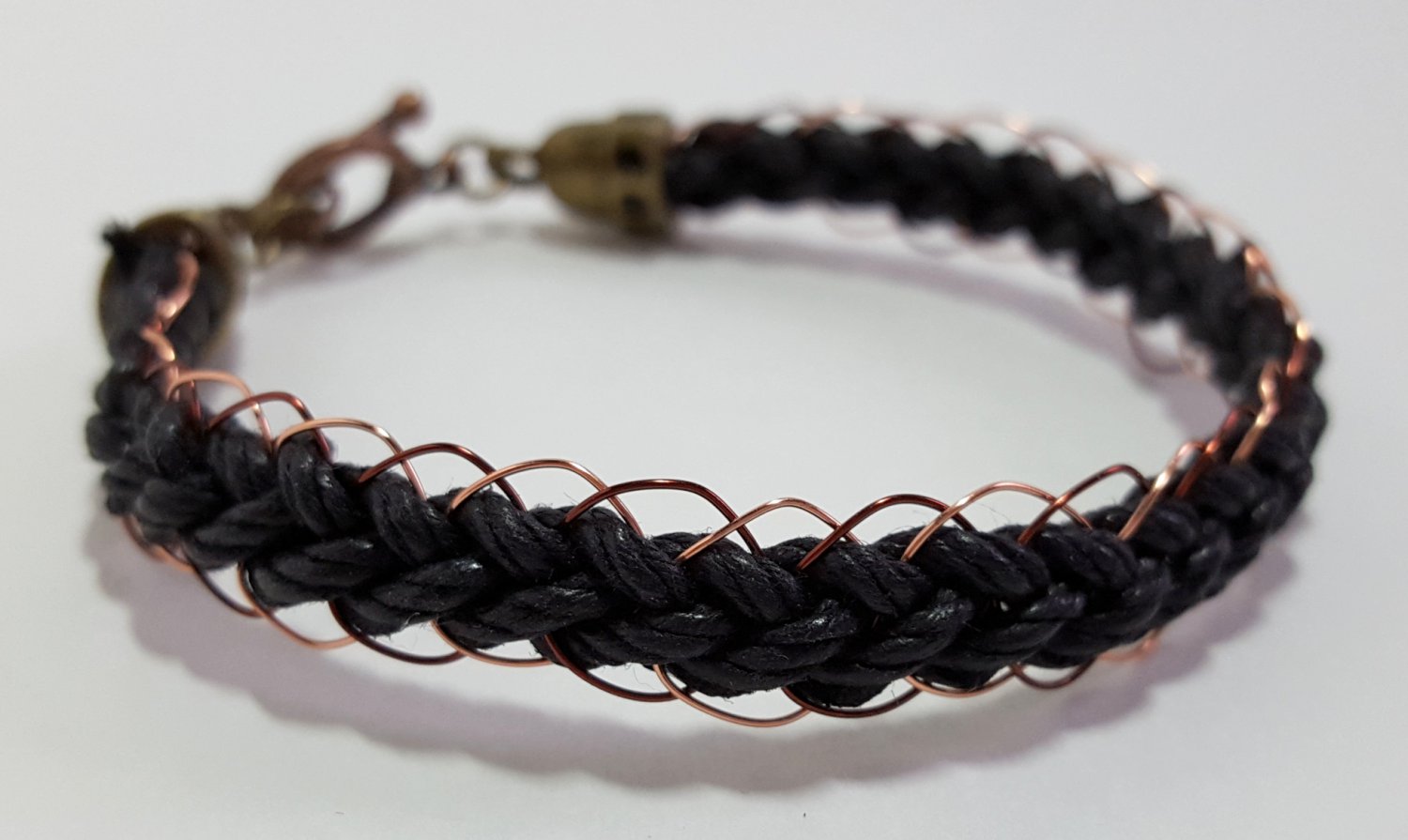 Copper Wire Braided Bracelet