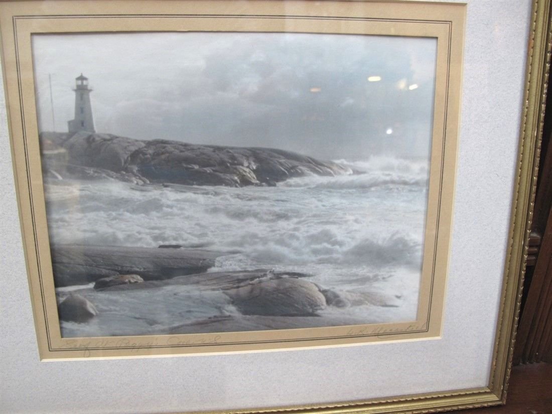 Wallace R MacAskill Original Photograph Seas Off Peggy's Cove Nova ...
