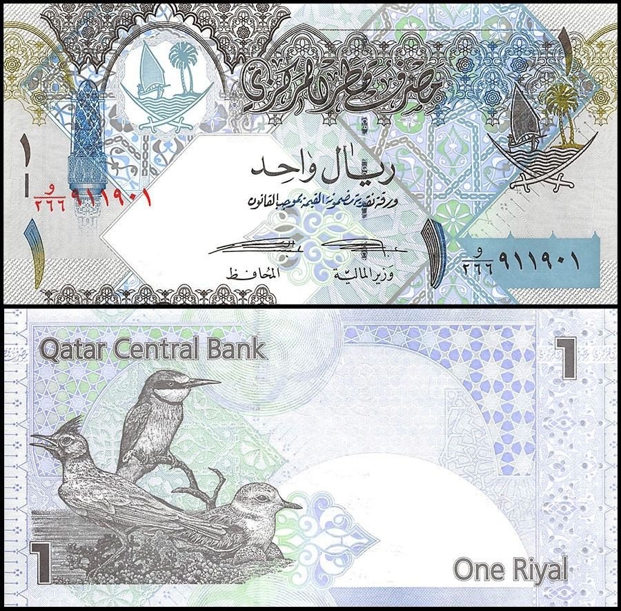 Qatar 1 Riyal, 2015, P-NEW, UNC