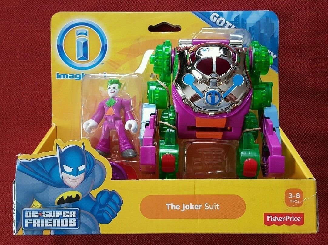 Imaginext - The JOKER Suit - Gotham City - Fisher Price - DC Super Friends