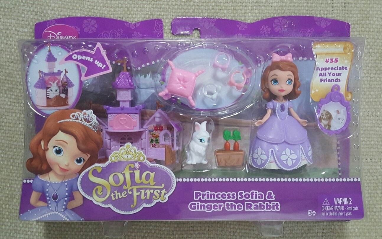 Disney Sofia the First - Princess Sofia & Ginger the Rabbit Playset