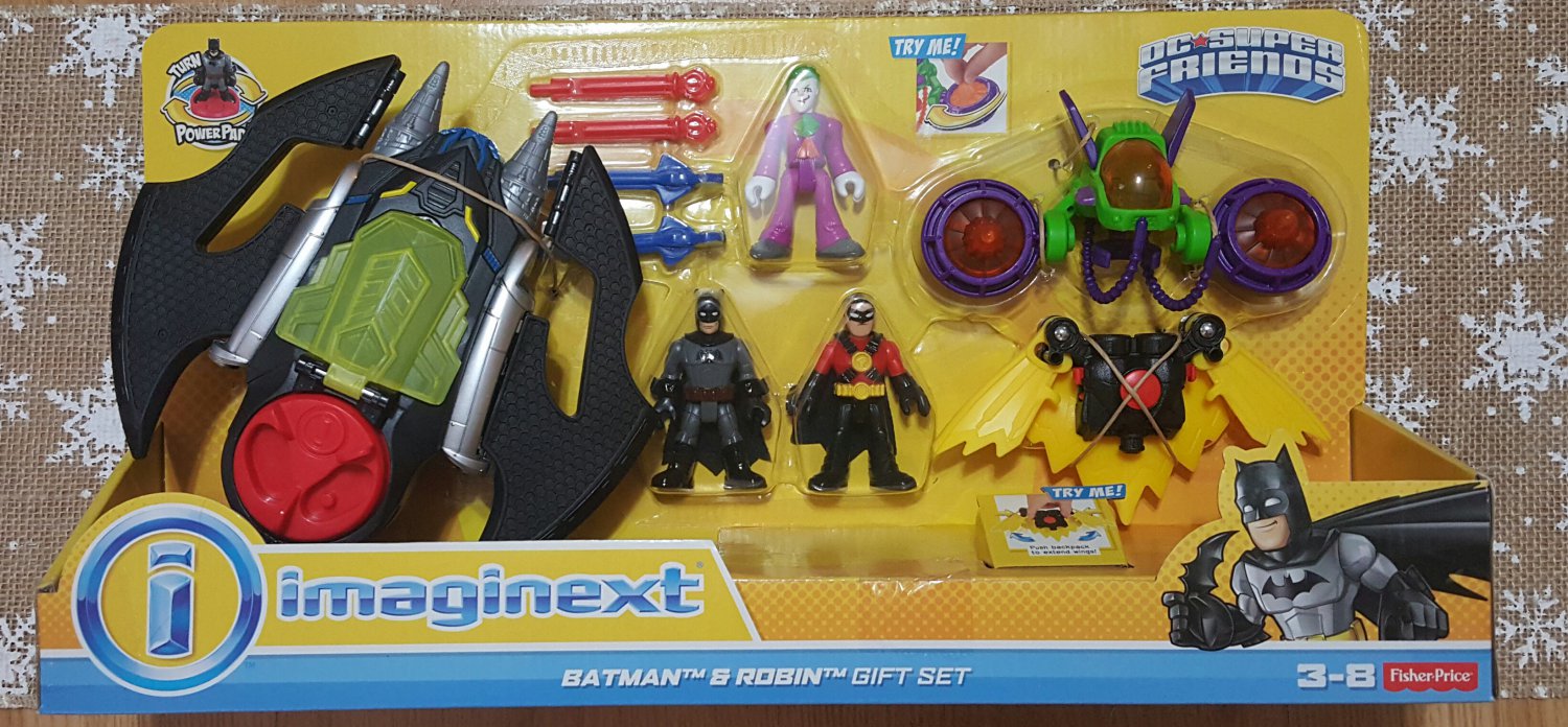 Imaginext Batman & Robin Gift Set